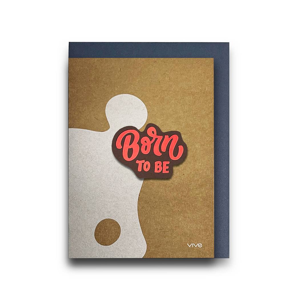Vive | Kraft Greeting Card - Oasis
