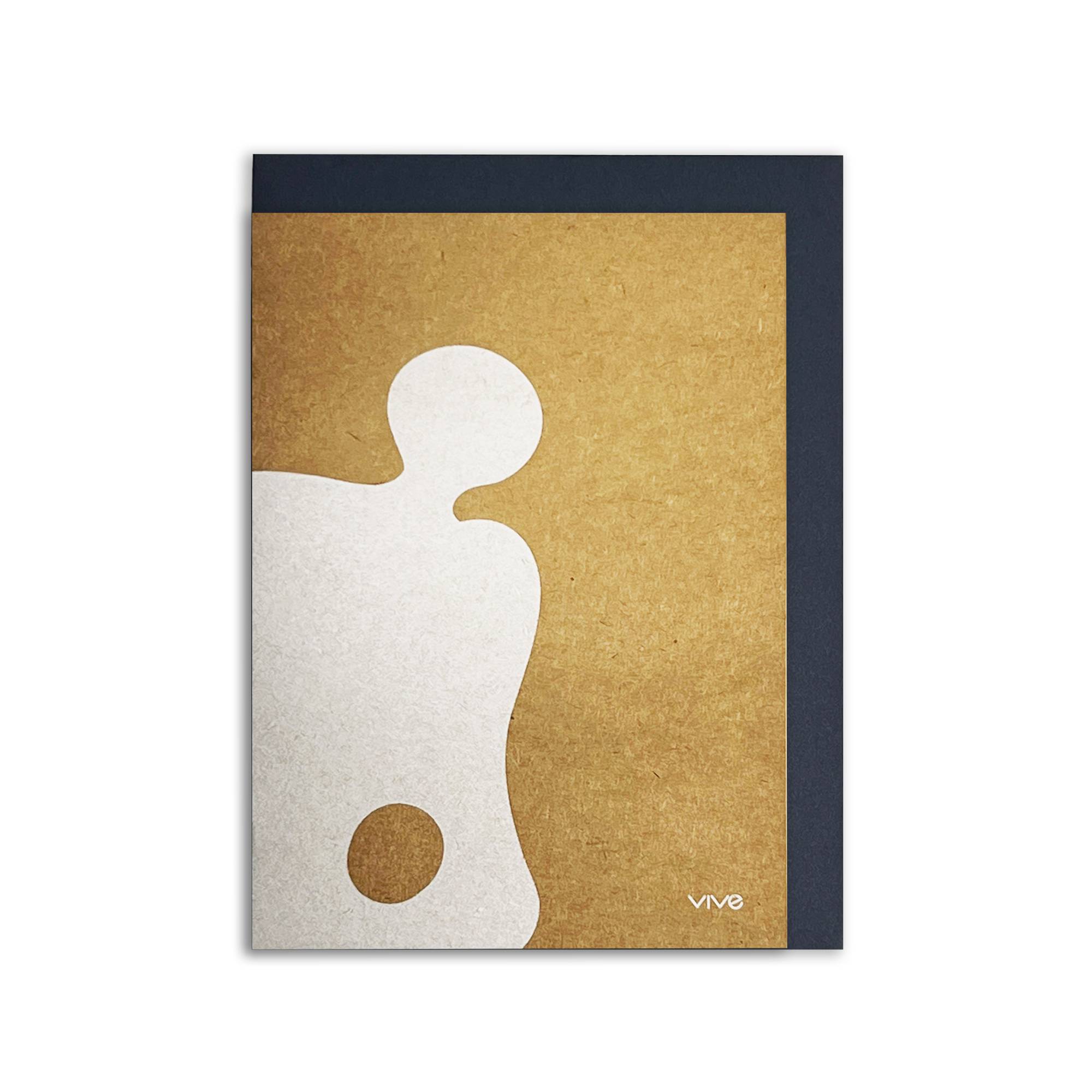 Vive | Kraft Greeting Card - Oasis